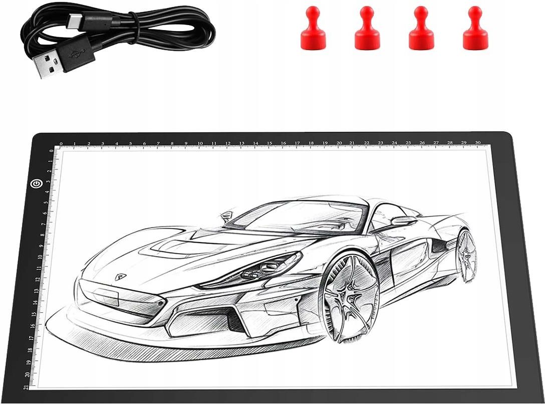 Tablet Graficzny Deska Kreślarska Do Rysowania Kalka Tablica Dla Dzieci ...
