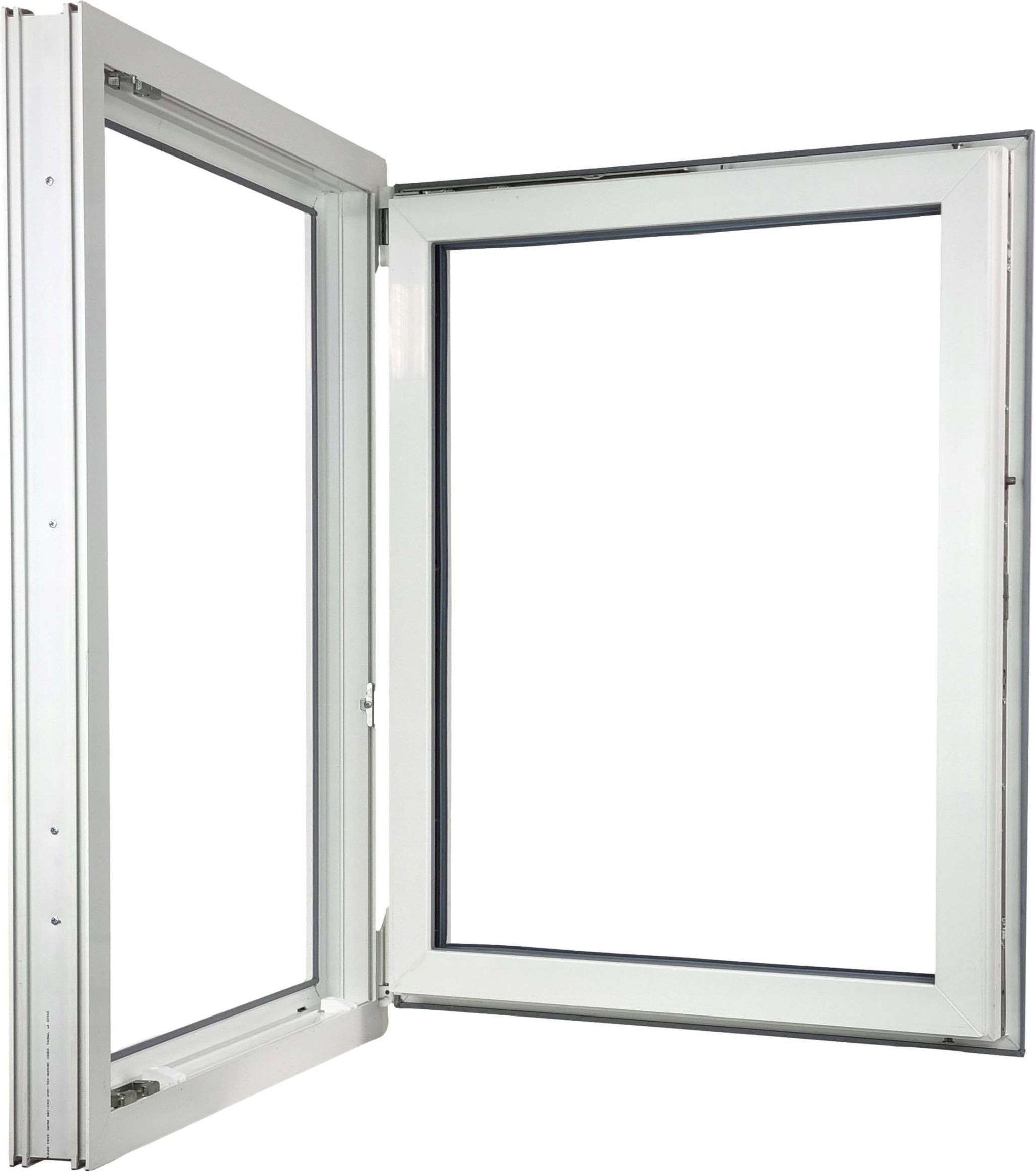 Alucon Okno Pcv 400x800 Plastikowe Białe Prawe - Opinie i ceny na Ceneo.pl