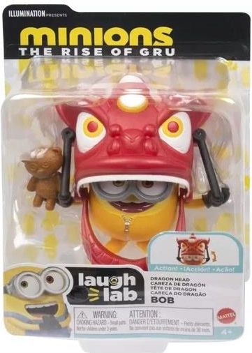Mattel Minions Action Figure Bob Maska Smok 10cm GNR50 - Ceny i opinie ...