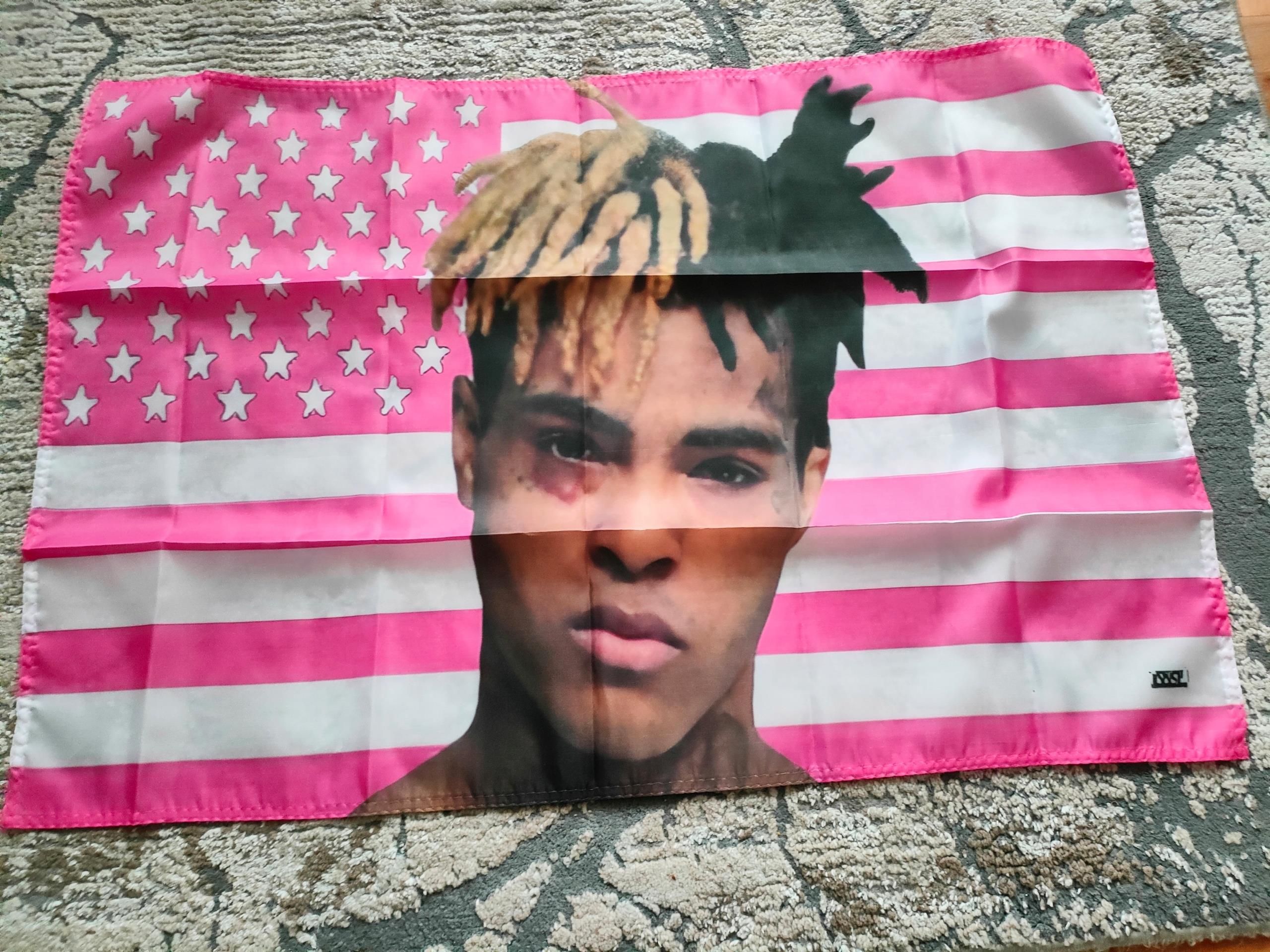 Flaga Xxxtentacion Różowa Ameryka Pink America Na Ścianę 60x90Cm - Ceny ...