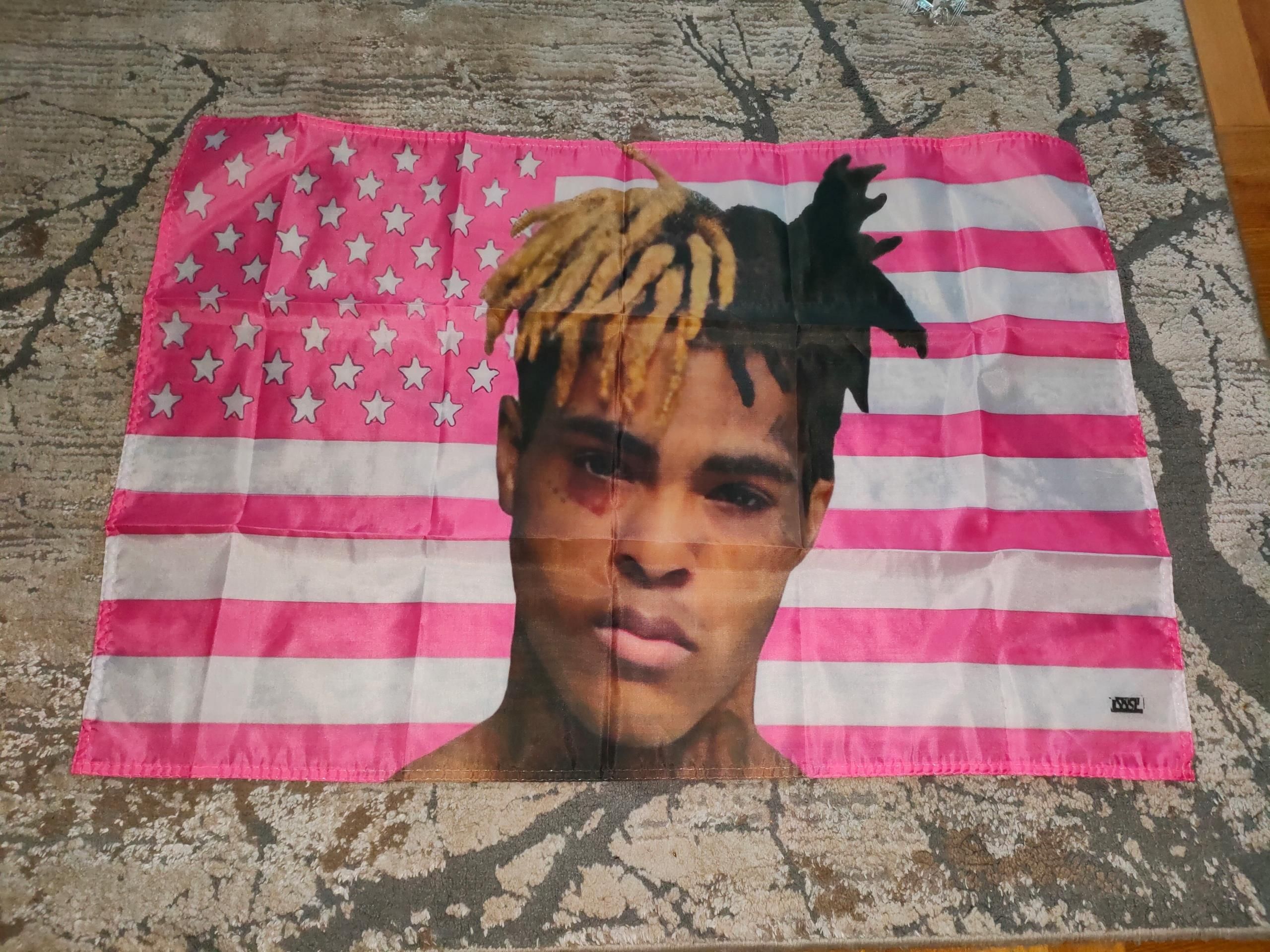 Flaga Xxxtentacion Różowa Ameryka Pink America Na Ścianę 60x90Cm - Ceny ...