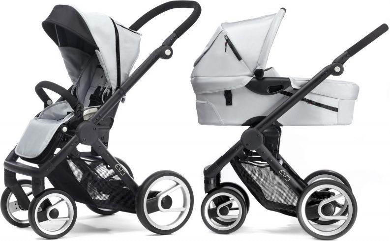 Wózek Mutsy Evo Black/White Głęboko Spacerowy - Ceny i opinie - Ceneo.pl