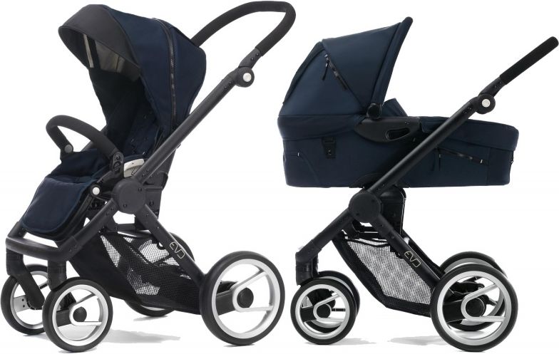Wózek Mutsy Evo Black/Navy Blue Głęboko Spacerowy - Ceny i opinie ...
