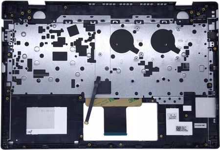 Podzespoły do laptopa Hp Srebrna Klawiatura Palmrest do Pavilion 14 ...