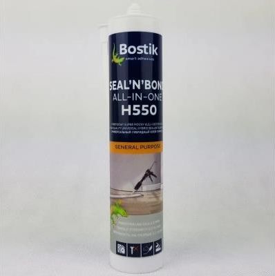 Klej BOSTIK ALL-IN-ONE H550 - 290ml - szary - hybrydowy elastyczny klej ...