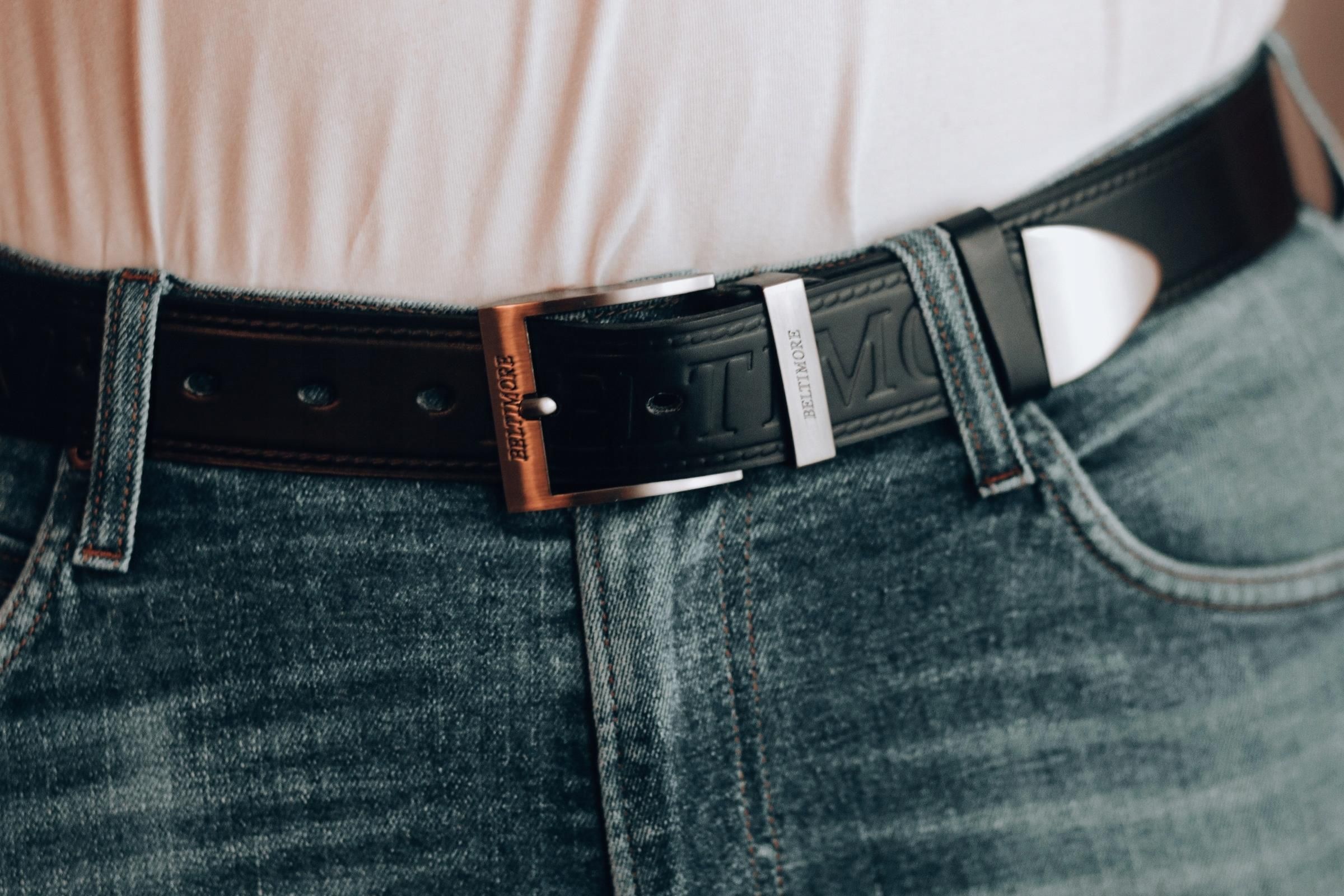 POLSKI szeroki PASEK do jeansów SKÓRZANY skóra 524 - Ceny i opinie ...