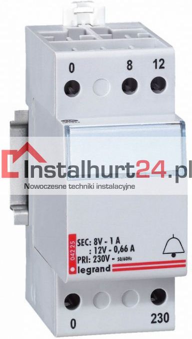 LEGRAND TR 308 TRAFO DzWONKO WY (4225) - Opinie i ceny na Ceneo.pl