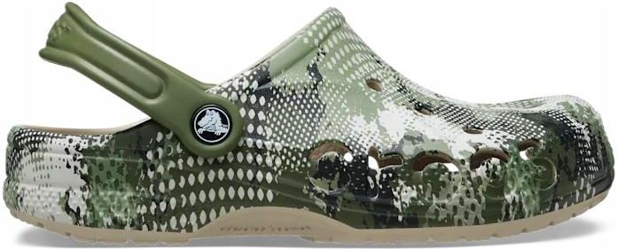 Męskie Lekkie Klapki Chodaki Crocs Baya Seasonal Printed 206230 Clog 48 ...