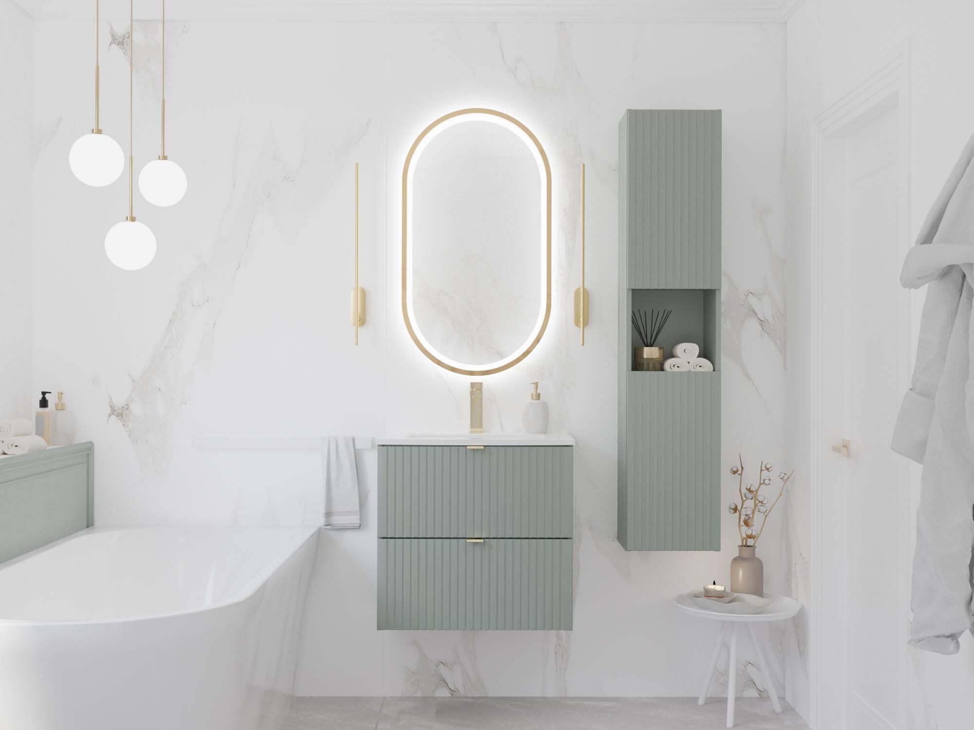 Comad Zestaw Mebli Łazienkowych Line Reed Green 60 cm - Opinie i ...