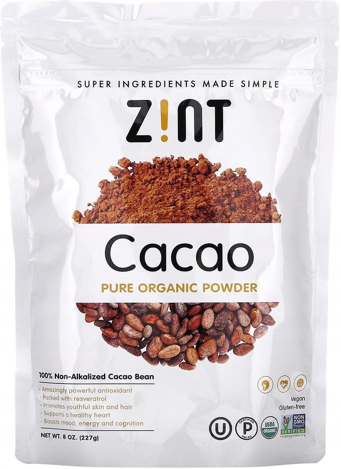 Zint Zint Pure Organic Powder Cacao 227g - Ceny i opinie - Ceneo.pl