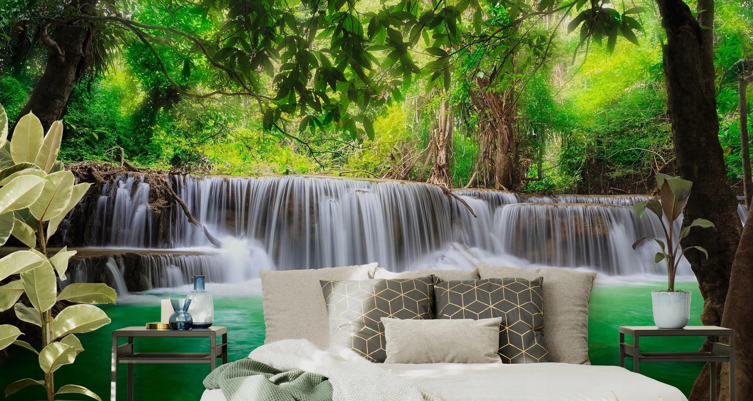 Prineo Fototapeta Do Sypialni Krajobraz Wodospad Dżungla Natura Efekt 3D 135x90 - Opinie i ceny ...