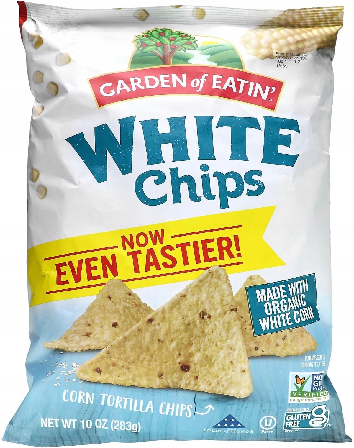 Garden Of Eatin' White Corn Tortilla Chips 283G - Ceny i opinie - Ceneo.pl