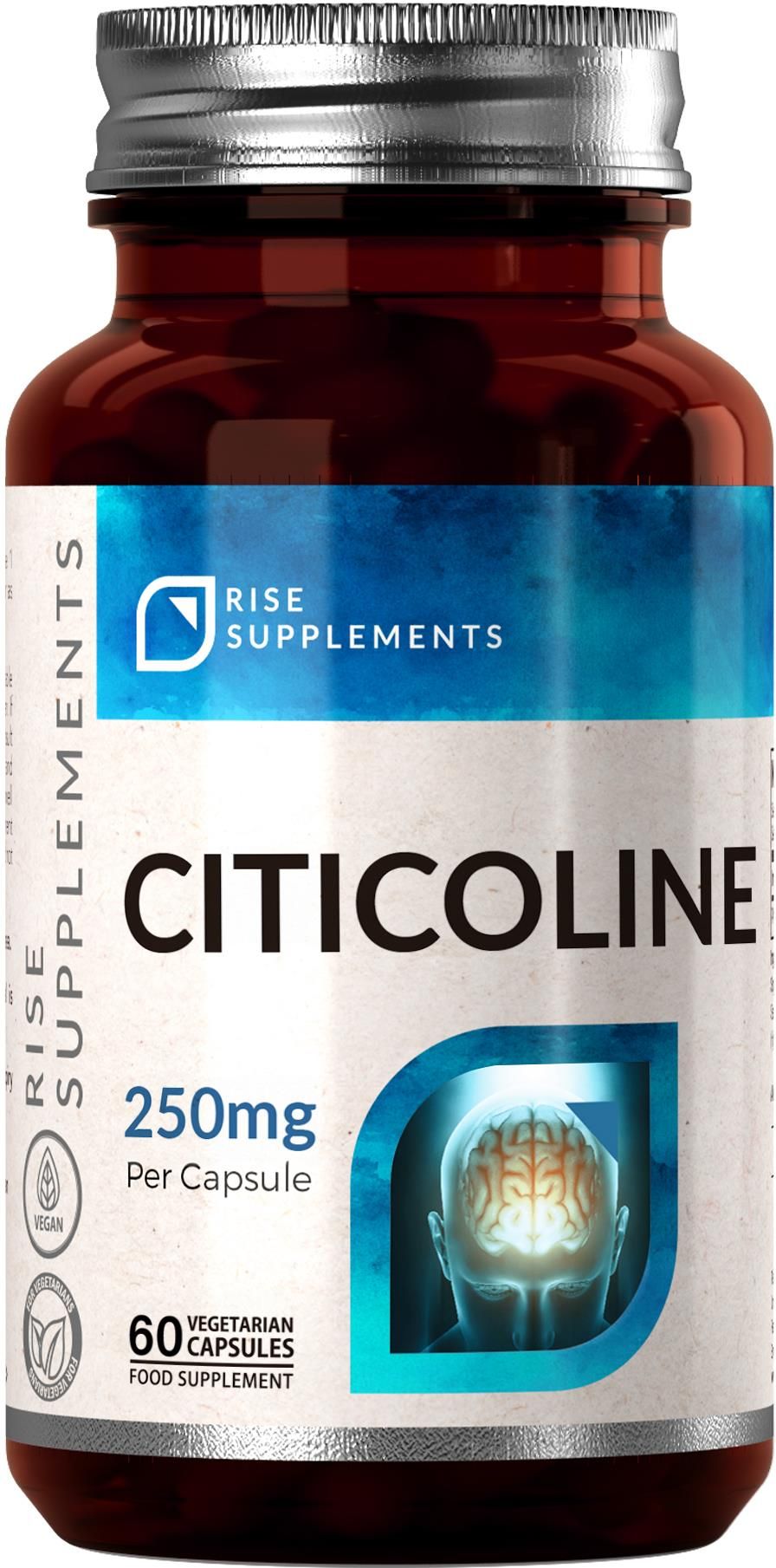 CDP-Cholina (Cytykolina) 60 Kapsułek po 250mg - Opinie i ceny na Ceneo.pl