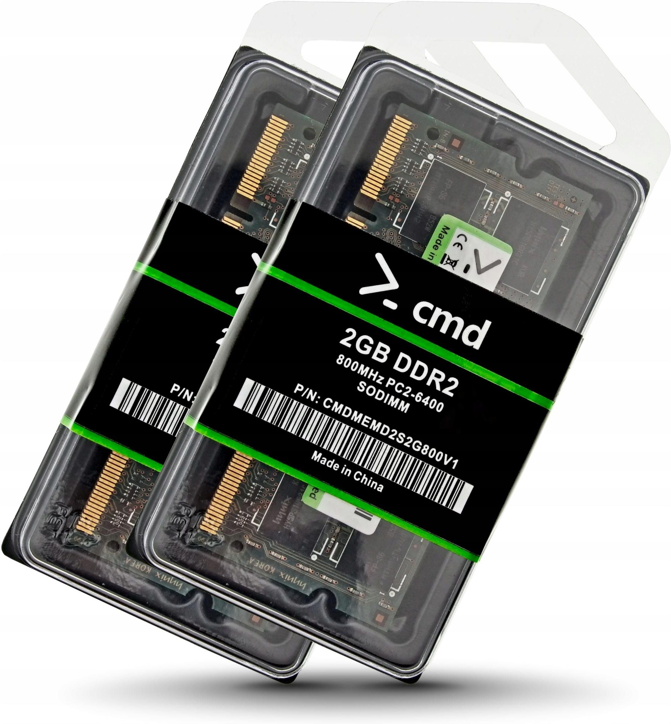 Podzespoły do laptopa Cmd Pamięć Ram 2x2 4GB Do Hp Compaq 6720s 6820s ...