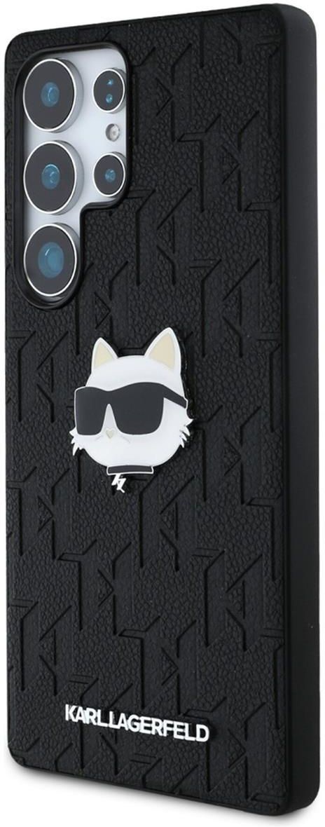 Karl Lagerfeld Etui Leather Monogram Pin Logo Choupette Head Samsung ...