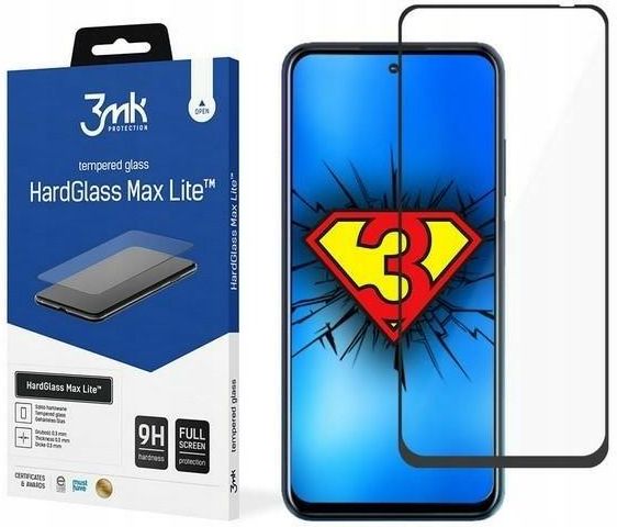 3Mk Protection Hardglass Max Lite Htc Desire 21 Pro 5G Czarny Black ...