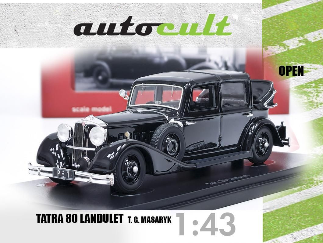 Autocult Tatra 80 Landaulet 1931 T G Masaryk Wariant Otwarty 1:43 ...