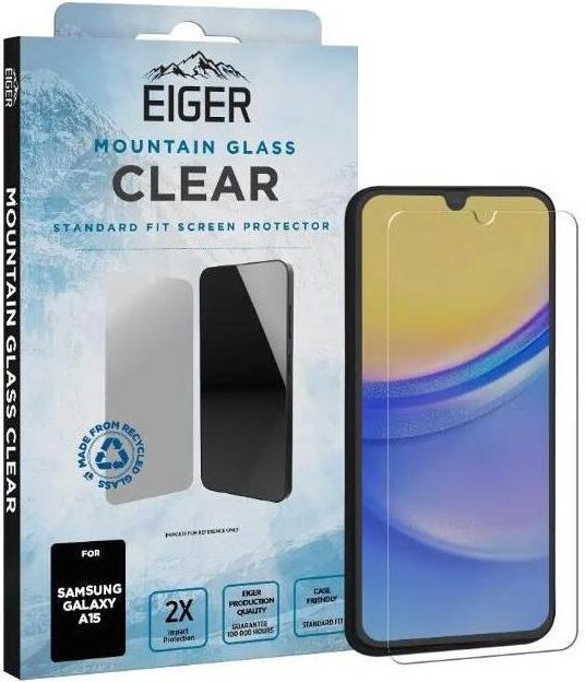 Eiger 2 5D Mountain Screen Protector Glas Samsung A15 Przezroczysty ...