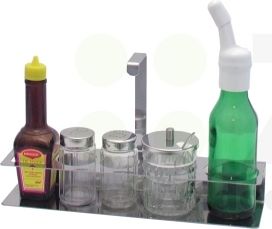 Contacto Menaż: sól pieprz maggi pojemnik na musztardę sos (666/005 ...