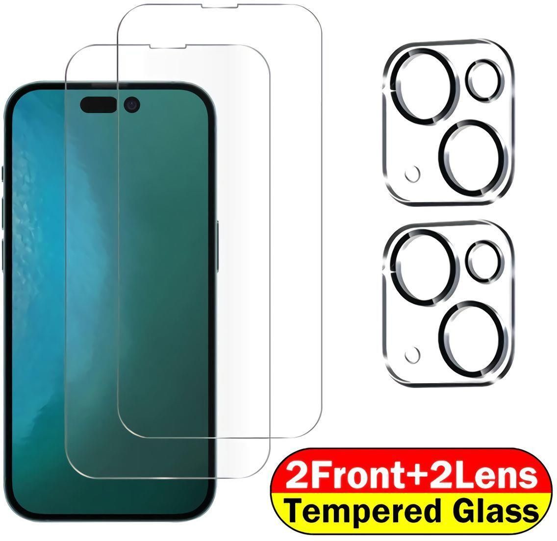 König Design Ochraniacz Ekranu Iphone 11 12 13 14 Mini Pro Max Szkło Ochronne Aparatu 9H Do ...