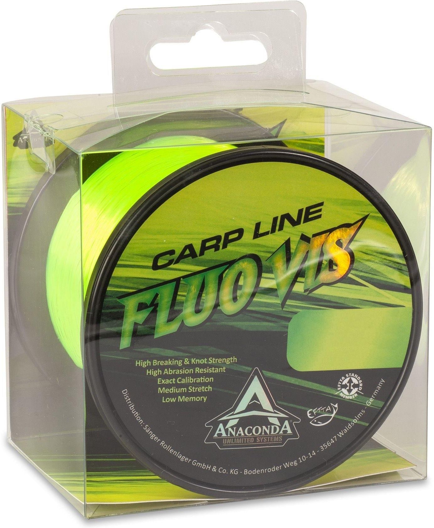 Anaconda Żyłka Fluo Vis Carp Line Fluo Green - Ceny i opinie - Ceneo.pl
