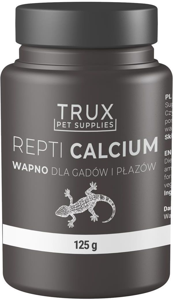 Trux Repti Calcium 125G Wapno Dla Gadów I Płazów W Proszku - Ceny i ...