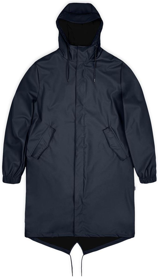 Rains płaszcz przeciwdeszczowy unisex FISHTAIL PARKA W3 18140 47 NAVY ...