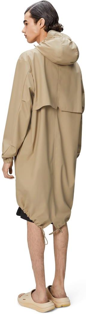 Rains płaszcz przeciwdeszczowy unisex FISHTAIL PARKA W3 18140 24 SAND ...