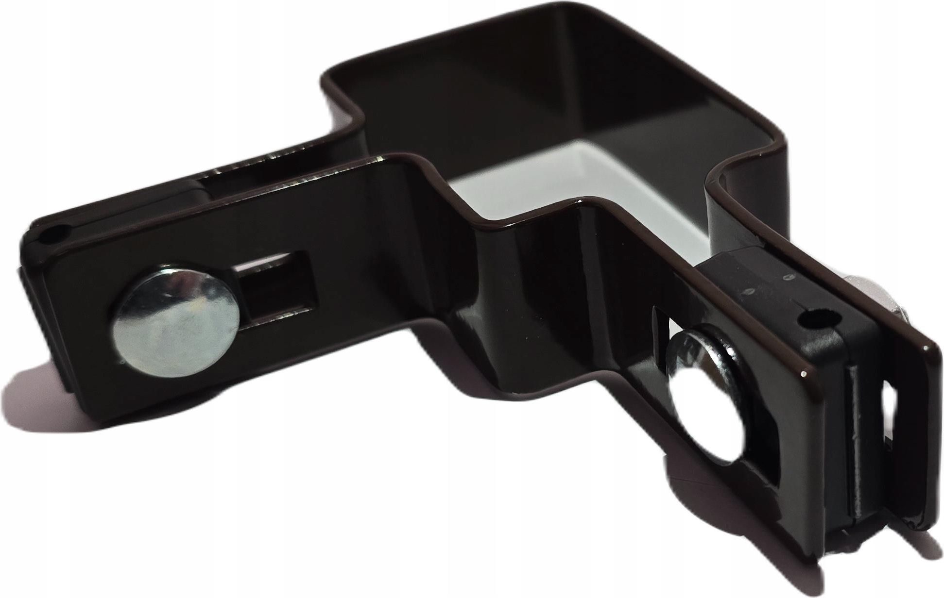 Patix Obejma Narożna Brąz Ral 8017 Na Słupek 60X40 / 40X60 Panel Fi 3mm ...