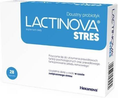 Lactinova stres probiotyk, 28 kaps. - Opinie i ceny na Ceneo.pl