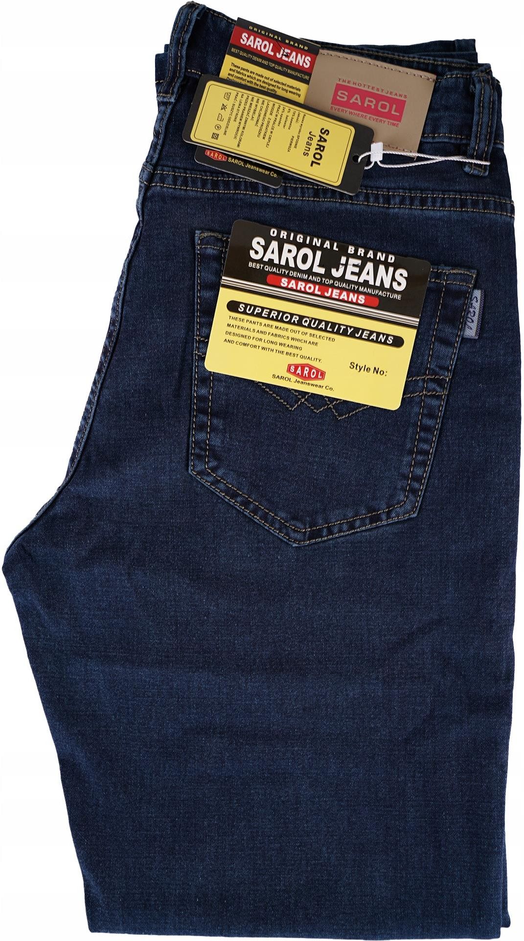 Spodnie Męskie Jeans Dżins Sarol W35 L30 94-98cm - Ceny i opinie - Ceneo.pl