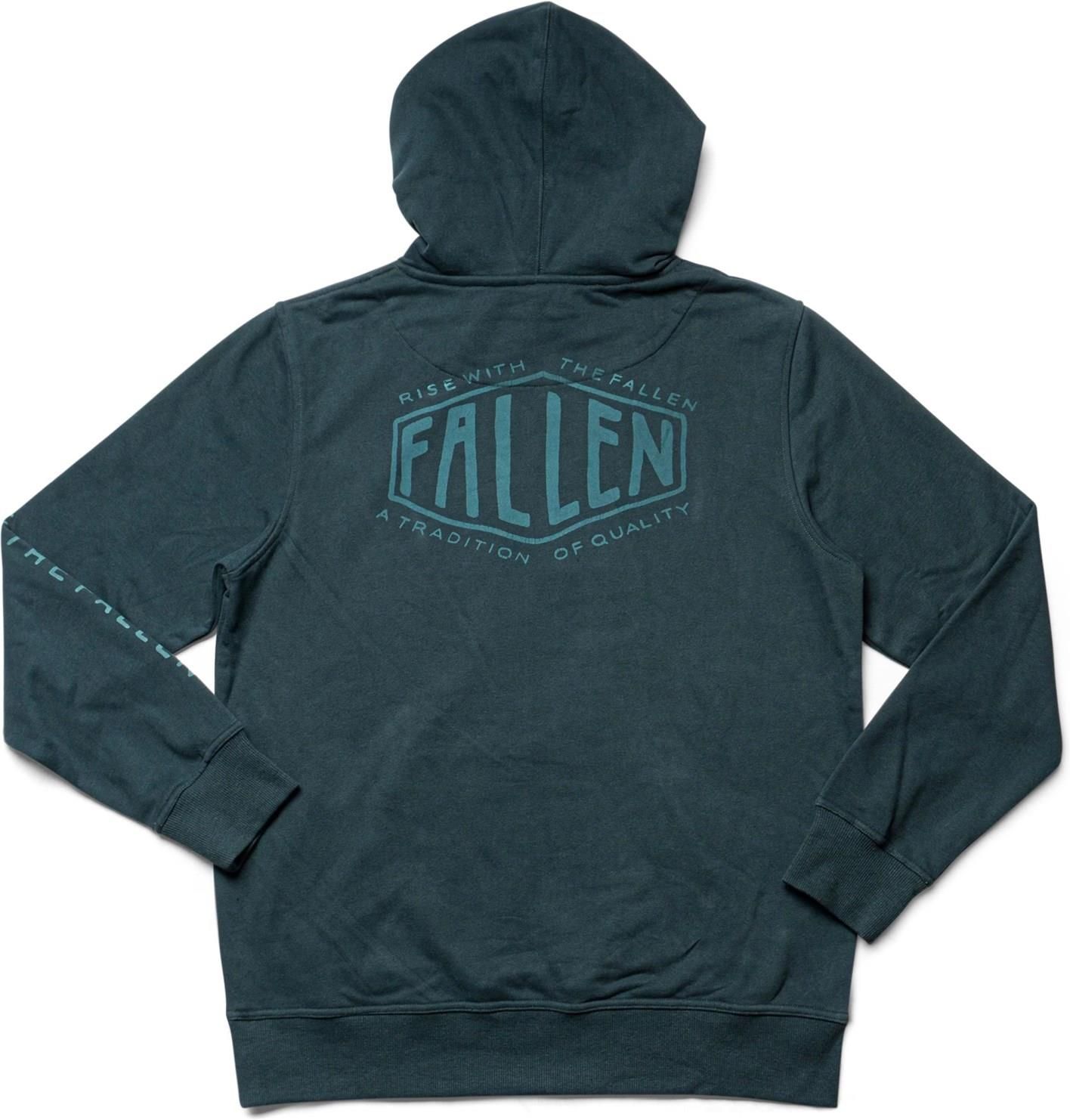 Bluza FALLEN - Tradition Hoodie Blue Light Blue (BLUE LIGHT BLUE ...