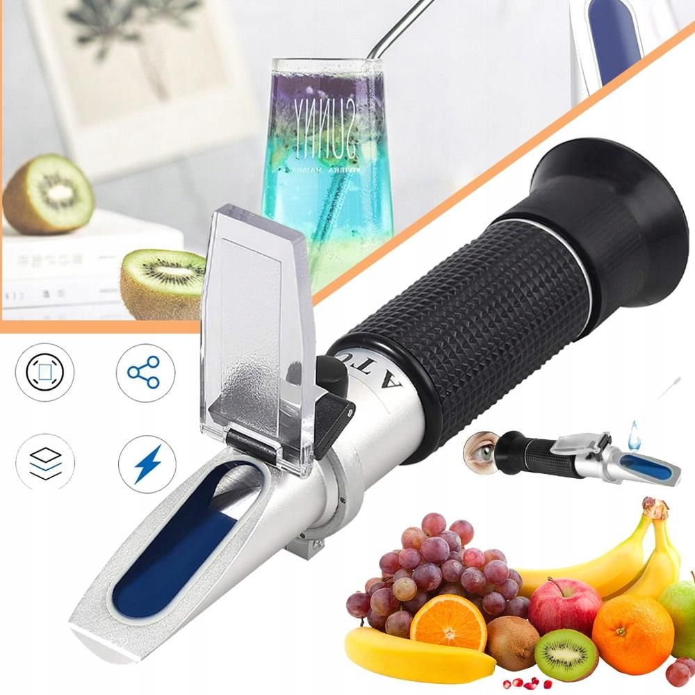 Refraktometr Brix Cukier,refraktometr Do Pomiaru Cieczy Związanych Z ...