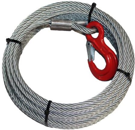 Lina stalowa z hakiem Hs 11mm x 15m 8,6t 6x36 1779521829 - Opinie i ceny na Ceneo.pl