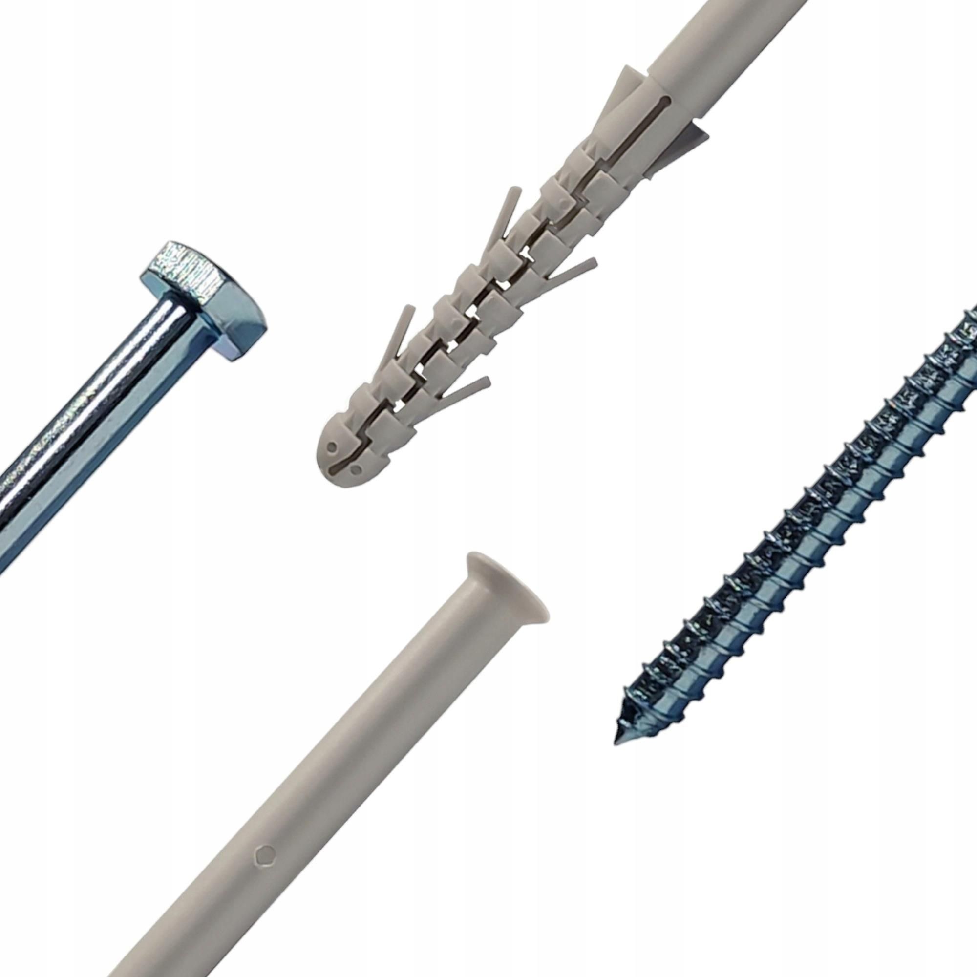 Kołek Kołki Rozporowe 16X320 Dyble Ramowe Do Cegły Betonu 25SZT. Na ...