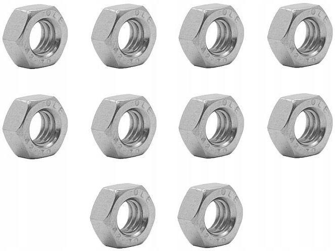 M16 nakrętka sześciokątna nierdzewna A2 10 sztuk 1779429303 - Opinie i ...