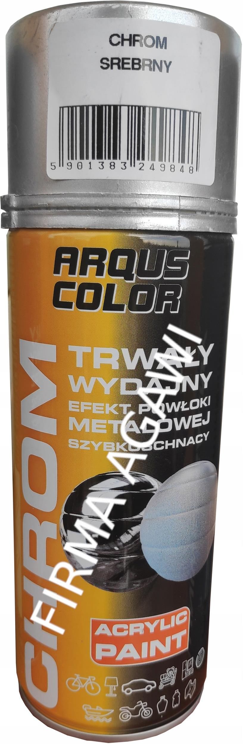 Lakier Lakier Chrom kolor srebrny 400ml spray 1753639643 - Opinie i ...