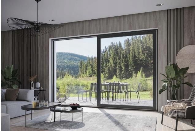 Alukonstrukt Tanie okno drzwi przesuwne Smart slide białe ciepłe Aluplast 230x200 1761464298 ...