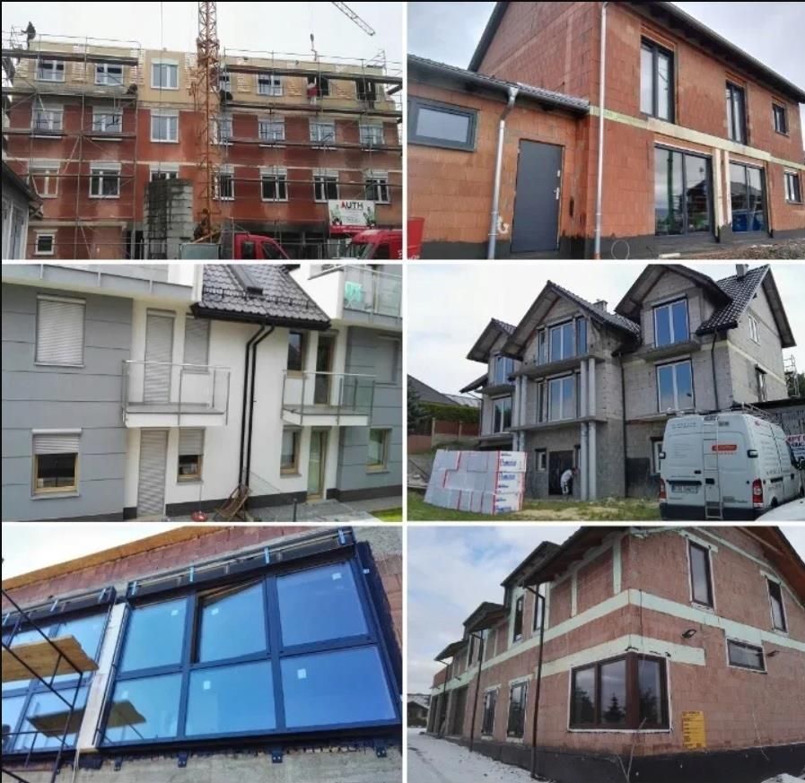Alukonstrukt Okno Pcv 865x1435 Ru 2x Dąb Bagienny 3 szyby 1777257438 ...