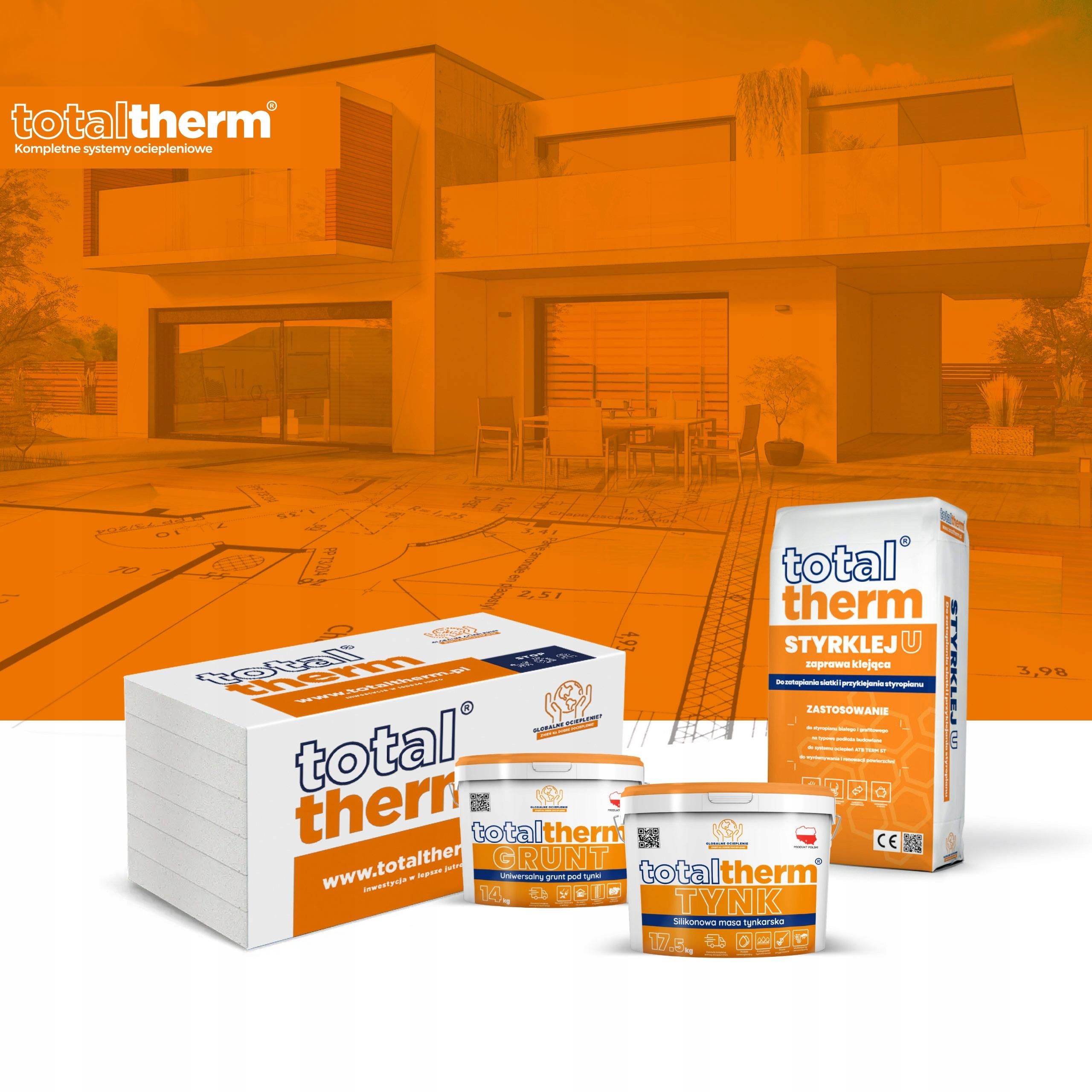 Zestaw na ocieplenie domu 100 m²: styropian biały 0,038, grubość 15 cm ...