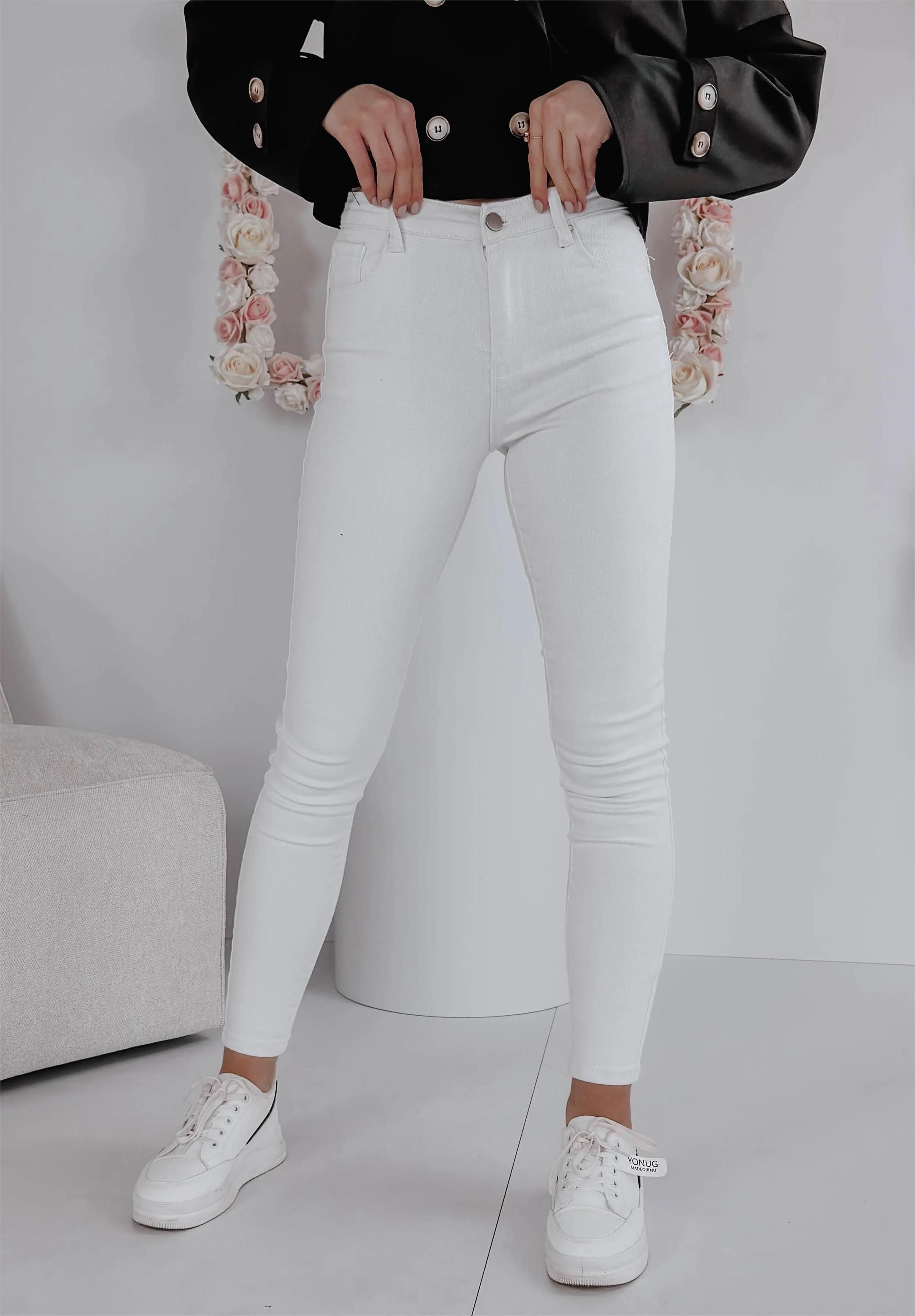 Jeansy skinny Gwen : Rozmiar - 36 - Ceny i opinie - Ceneo.pl