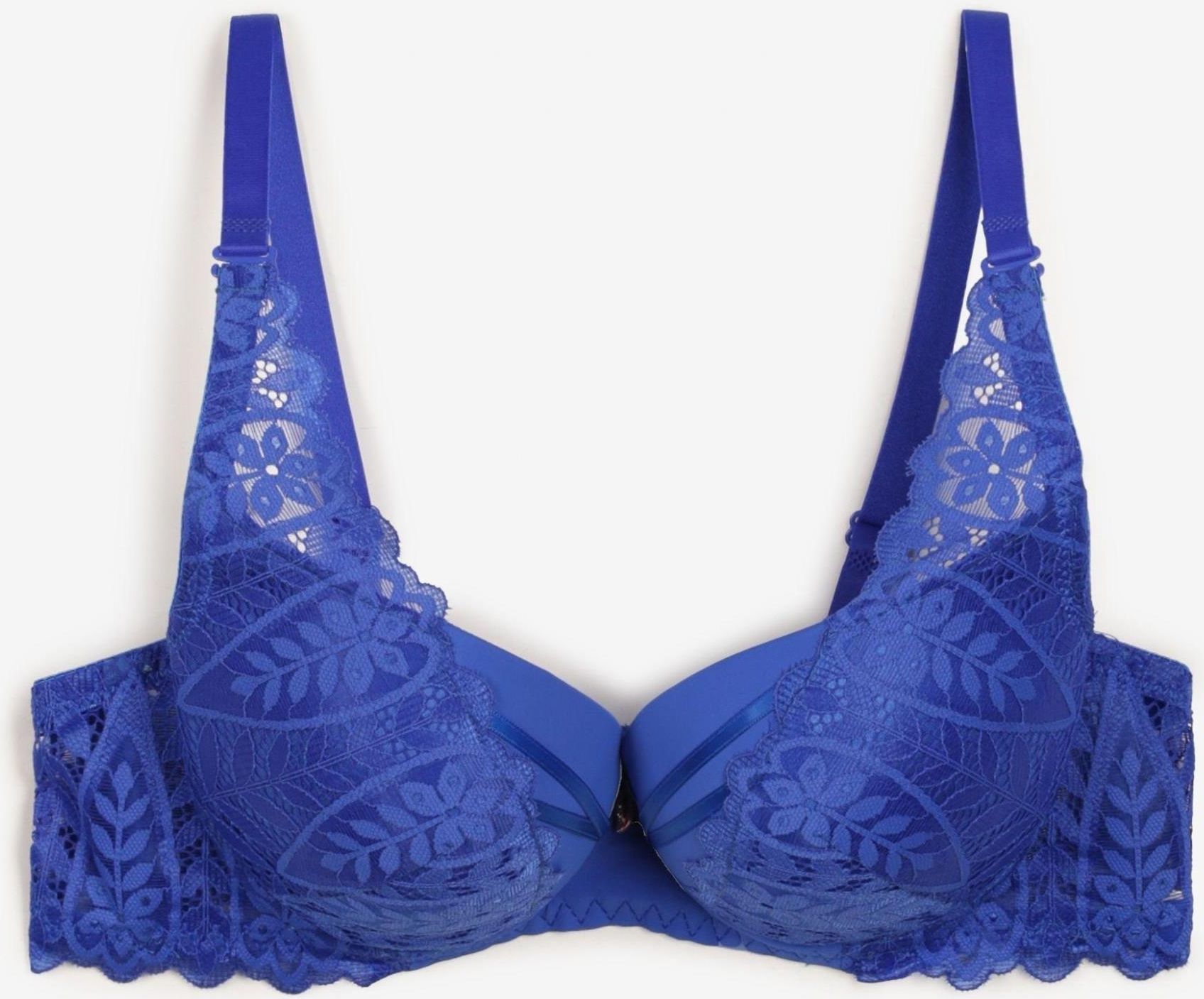 Renee Granatowy Biustonosz damski 85B Push-up - Ceny i opinie - Ceneo.pl