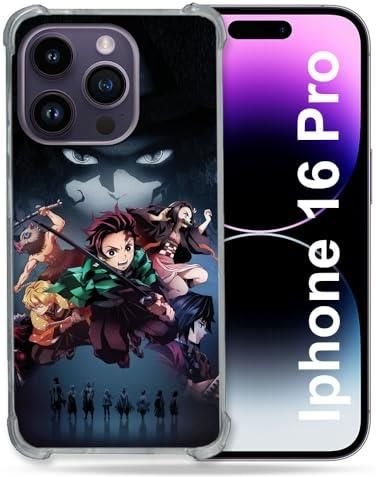 Cokitec Do Apple Iphone 16 Pro Manga Demon Slayer Czarna - Etui na ...