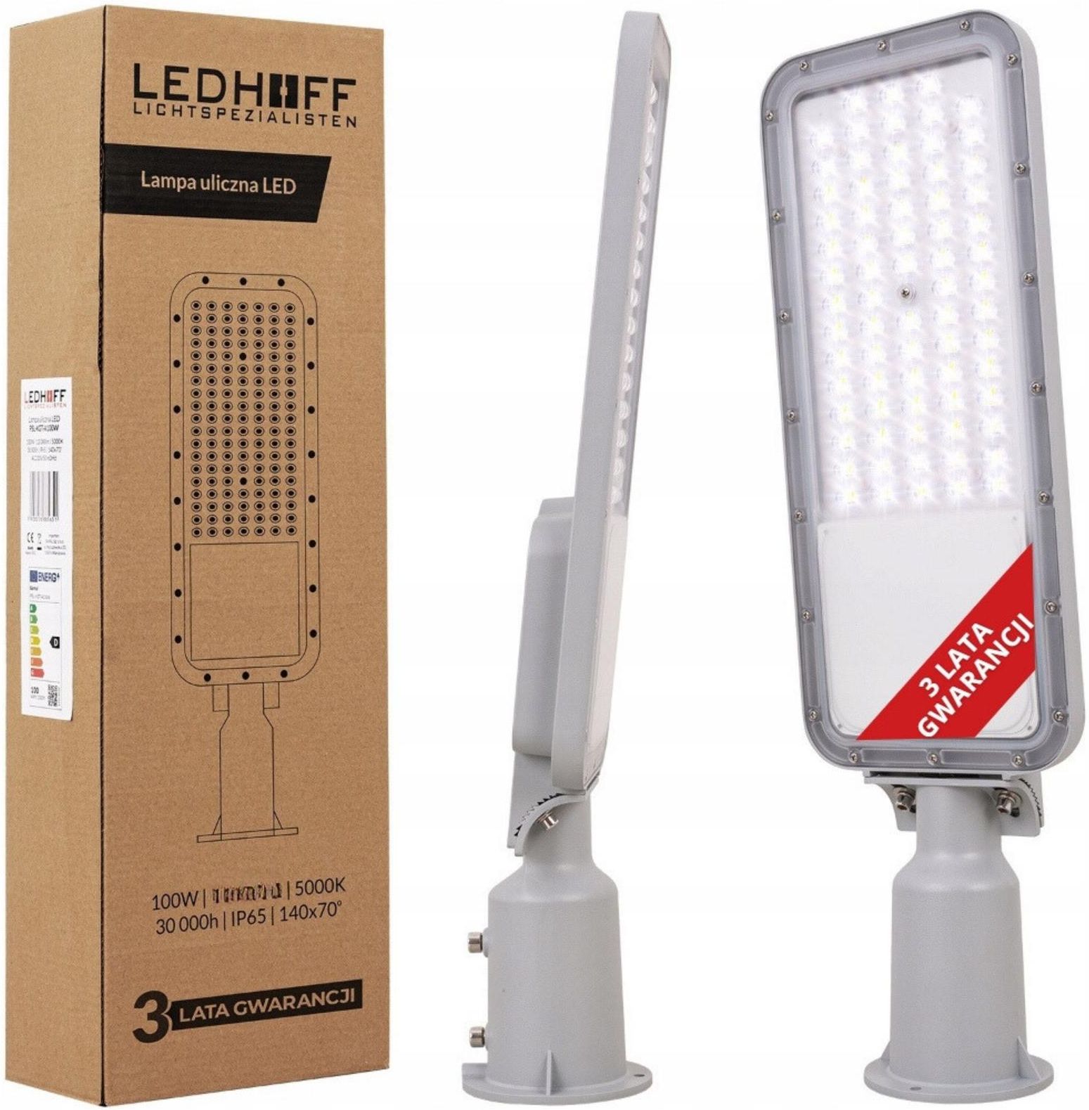 Ledhoff Lampa Uliczna Led 100W 14000Lm 715 - Ceny i opinie - Ceneo.pl
