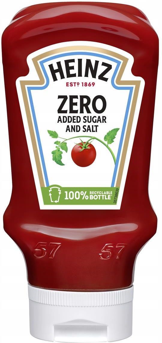 Heinz Ketchup Bez Dodatku Cukru I Soli 425g - Ceny i opinie - Ceneo.pl