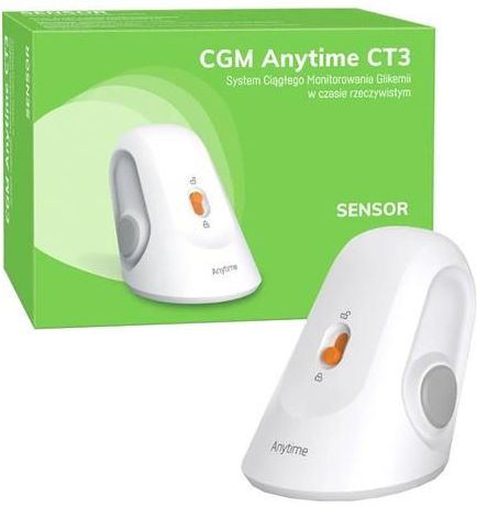 Cgm Anytime CT3 Sensor System Ciągłego Monitorowania Glikemii 1szt ...