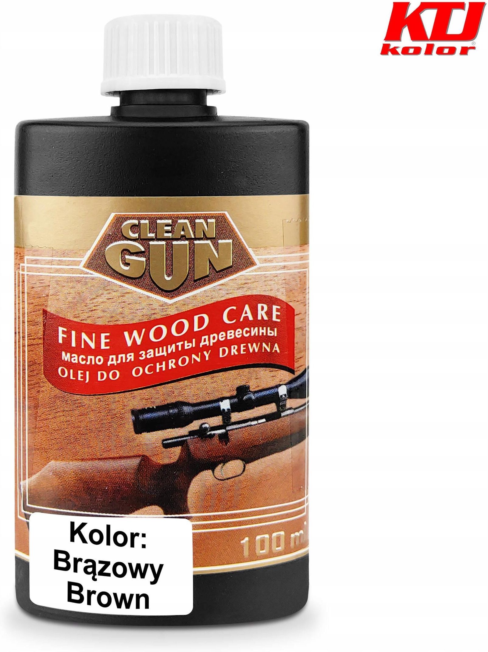 Clean Gun Środek Do Konserwacji Kolb Drewnianych Broni Myśliwskiej ...