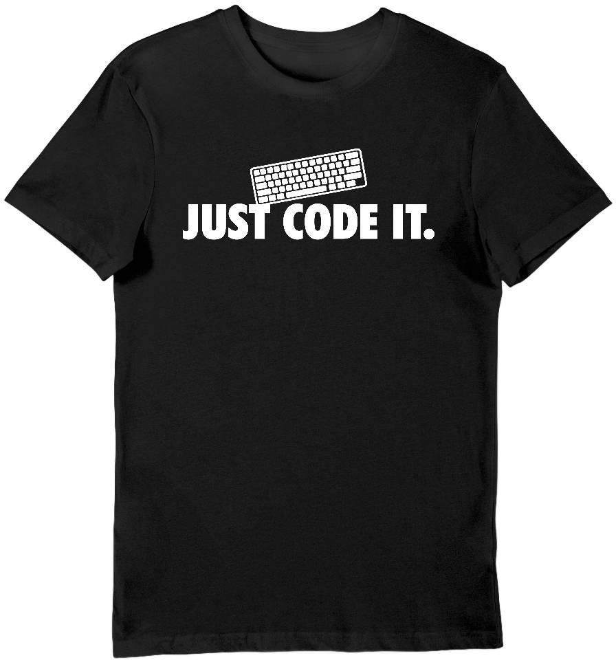 Koszulka męska dla programisty just code it czarna 2XL - Ceny i opinie ...