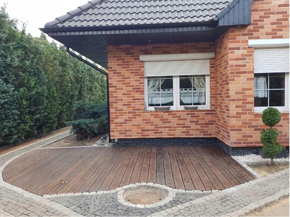 Podkładki podkładka dystansowa gumowe pod legary taras 10cmx10cmx6mm ...