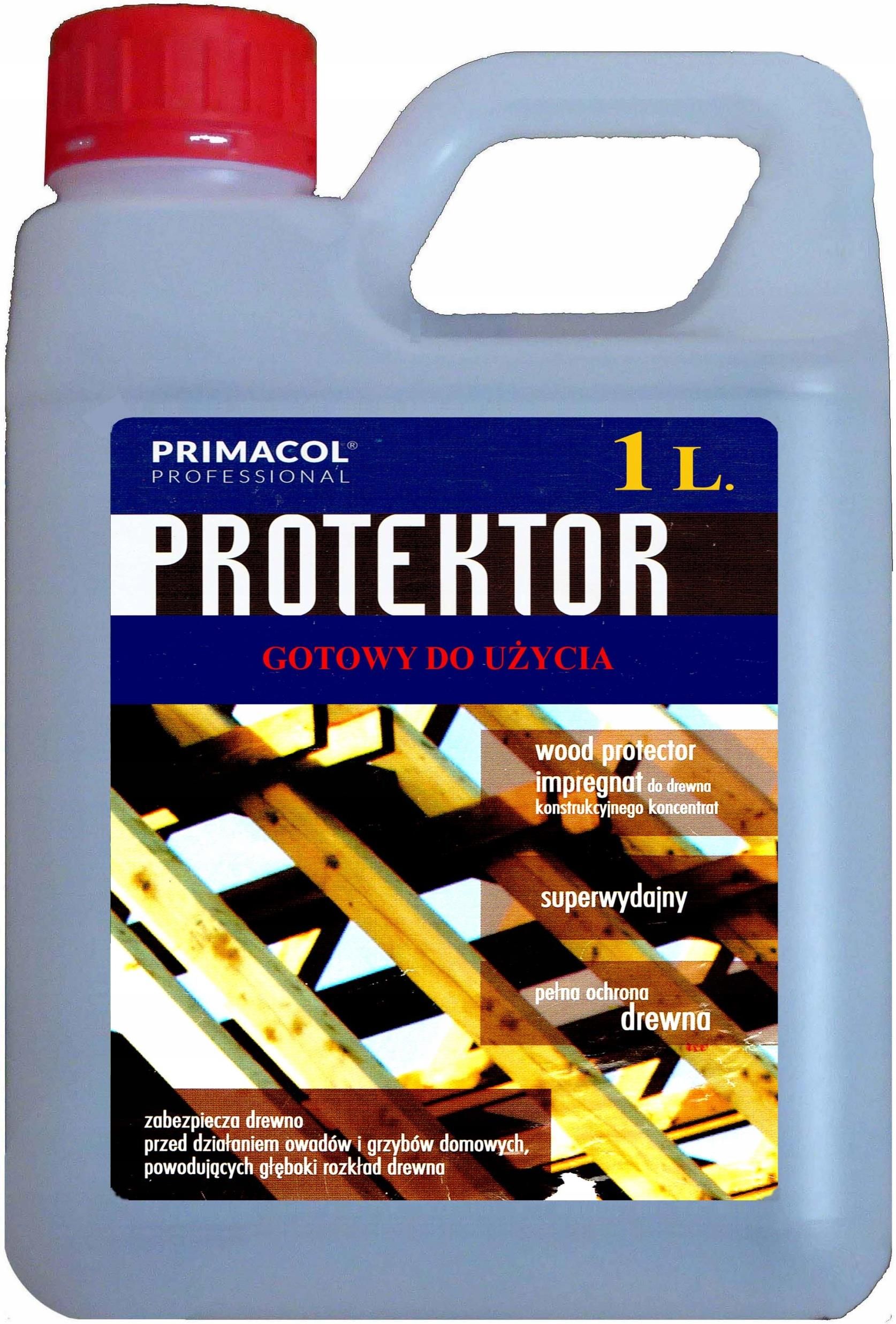 Impregnat do drewna Bezbarwny ochron biologiczna Nowy Protektor ...